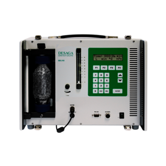 Gas sampling device GS 212, includes power adapter GN 100–240/15 V ...